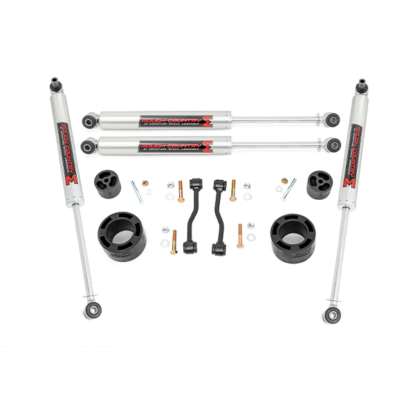 Rough Country 2.5 Inch Leveling Kit (4WD) (M1 Monotube Shock Series) - The Truck Outfitters